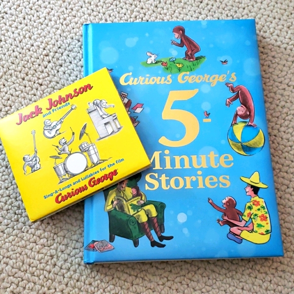 Toys | Curious George Book And Cd | Poshmark